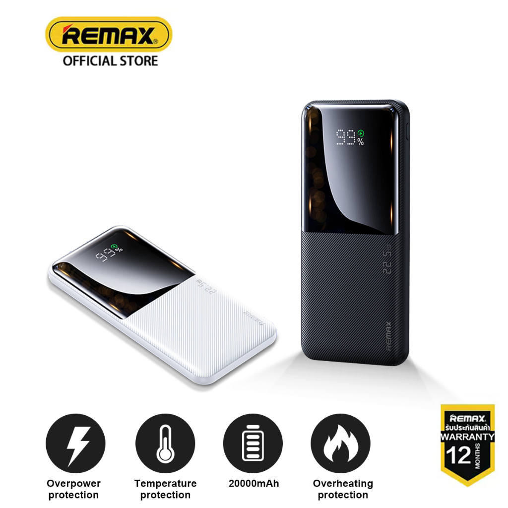 Remax RPP-622/623 PowerBank PD22.5W Fast Charging 10000mAh/20000mAh การ ...
