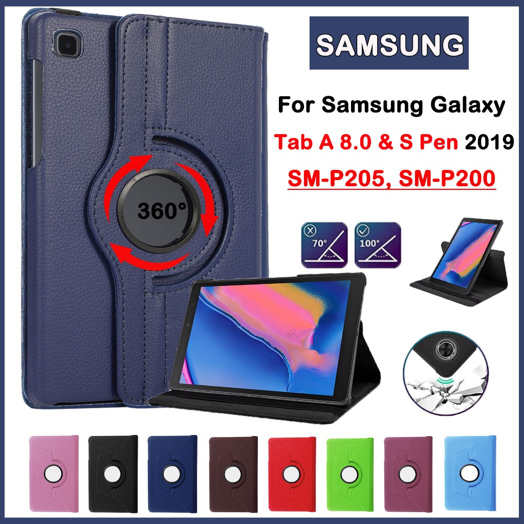 ปากกา สําหรับ Samsung Galaxy Tab A 8.0 & S (2019) SM-P205 SM-P200 360 ...