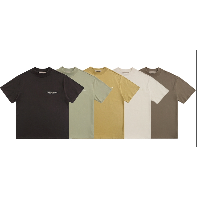 ใหม่ เสื้อยืดแขนสั้น คอกลม พิมพ์ลายฉลาก ESSENTIALS FOG Season 8 ขนาด ...