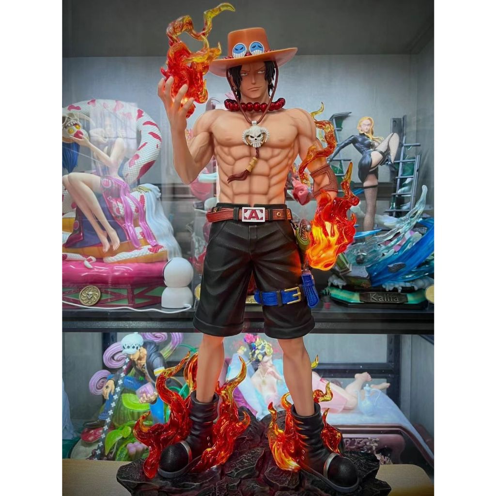 One Piece OverSized Portgas·D· Ace Figure | Shopee Thailand
