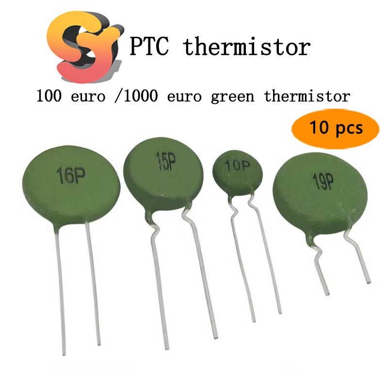 [พร้อมส่ง] ตัวต้านทานอุณหภูมิ PTC 10P 15P 16P 19P 100 ยูโร SY15P101R สีเขียว 1 ชิ้น | Shopee ...