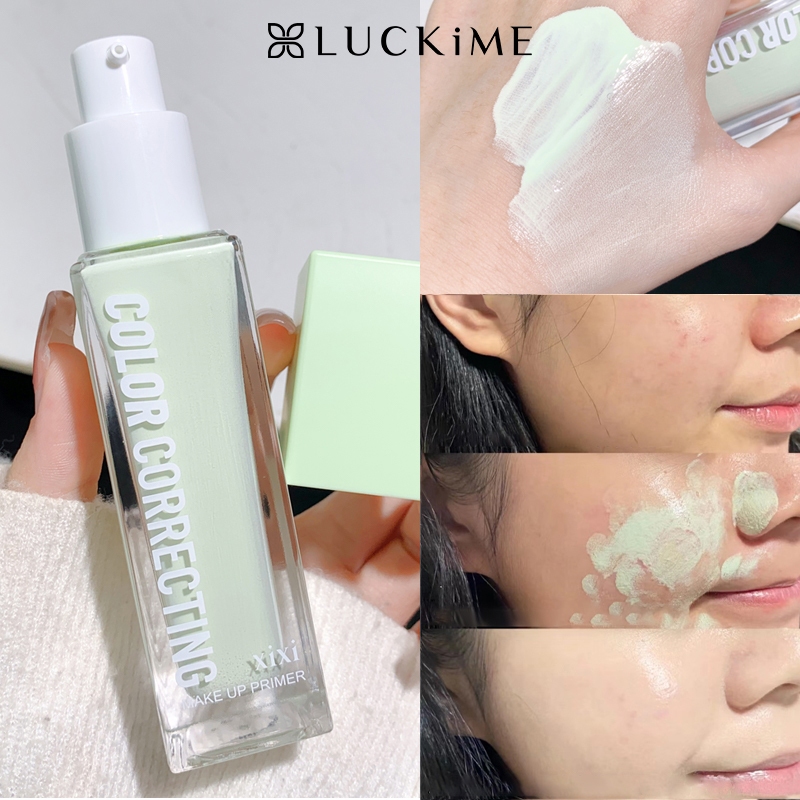 Luckime ไพรเมอร์ ควบคุมความมัน ให้ความชุ่มชื้น กันน้ํา ติดทนนาน พร้อมส่ง | Shopee Thailand