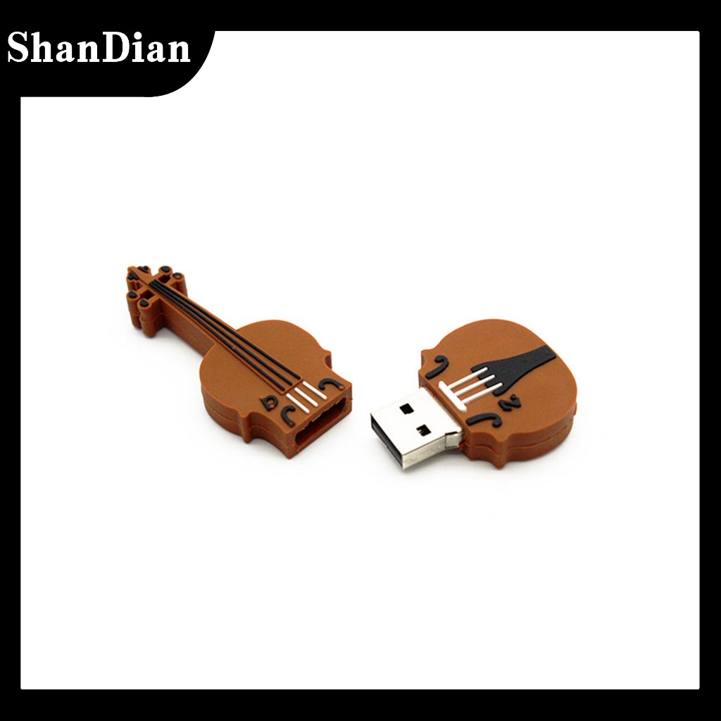 Shandian Cello Brown แฟลชไดรฟ์ USB 2.0 128GB 64GB 32GB ความเร็วสูง USB ...