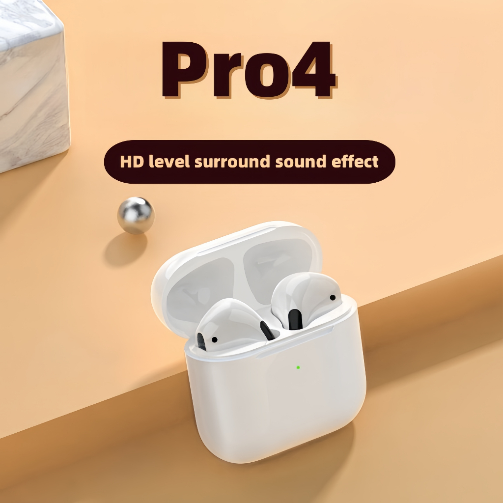 (จุดเป็นศูนย์) Tws Pro4 Mini Wireless bluetooth MSica หูฟังอินเอียร์ ...