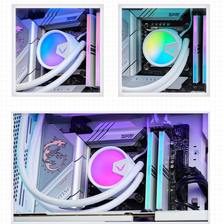 Valkyrie A360 A240 AIO เครื่องทําความเย็น CPU สําหรับ LGA1700 20xx 115x ...