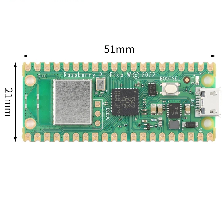 บอร์ดไมโครคอนโทรลเลอร์ PICO เข้ากันได้กับ raspberry pi raspberry pi ...