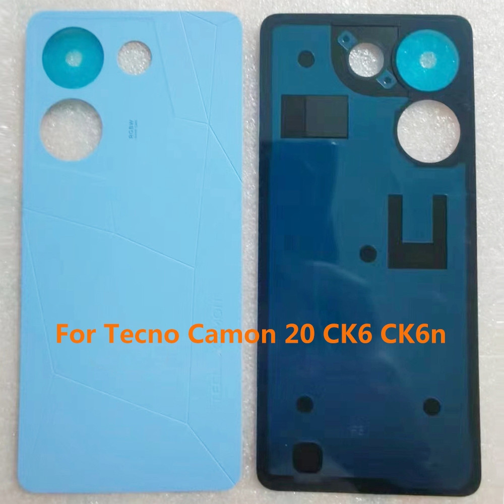 อะไหล่ฝาครอบแบตเตอรี่ ด้านหลัง สําหรับ Tecno Camon 20 CK6 CK6n | Shopee Thailand
