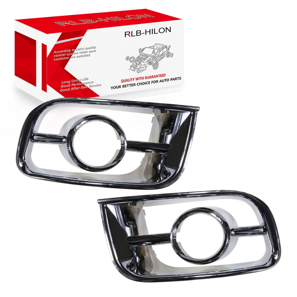 Rlb-hilon ฝาครอบไฟตัดหมอก โครเมี่ยม กันชนหน้า สําหรับ Toyota Hiace ...