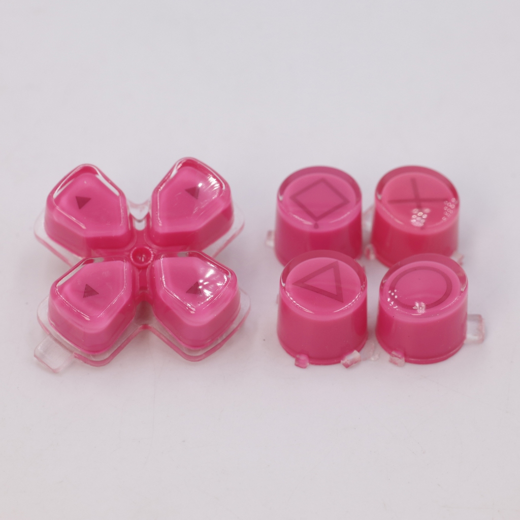Nslikey ABXY ปุ่ม D-pad ทิศทางปุ่มคีย์คู่ Jelly สีสําหรับ Sony PS5 ...