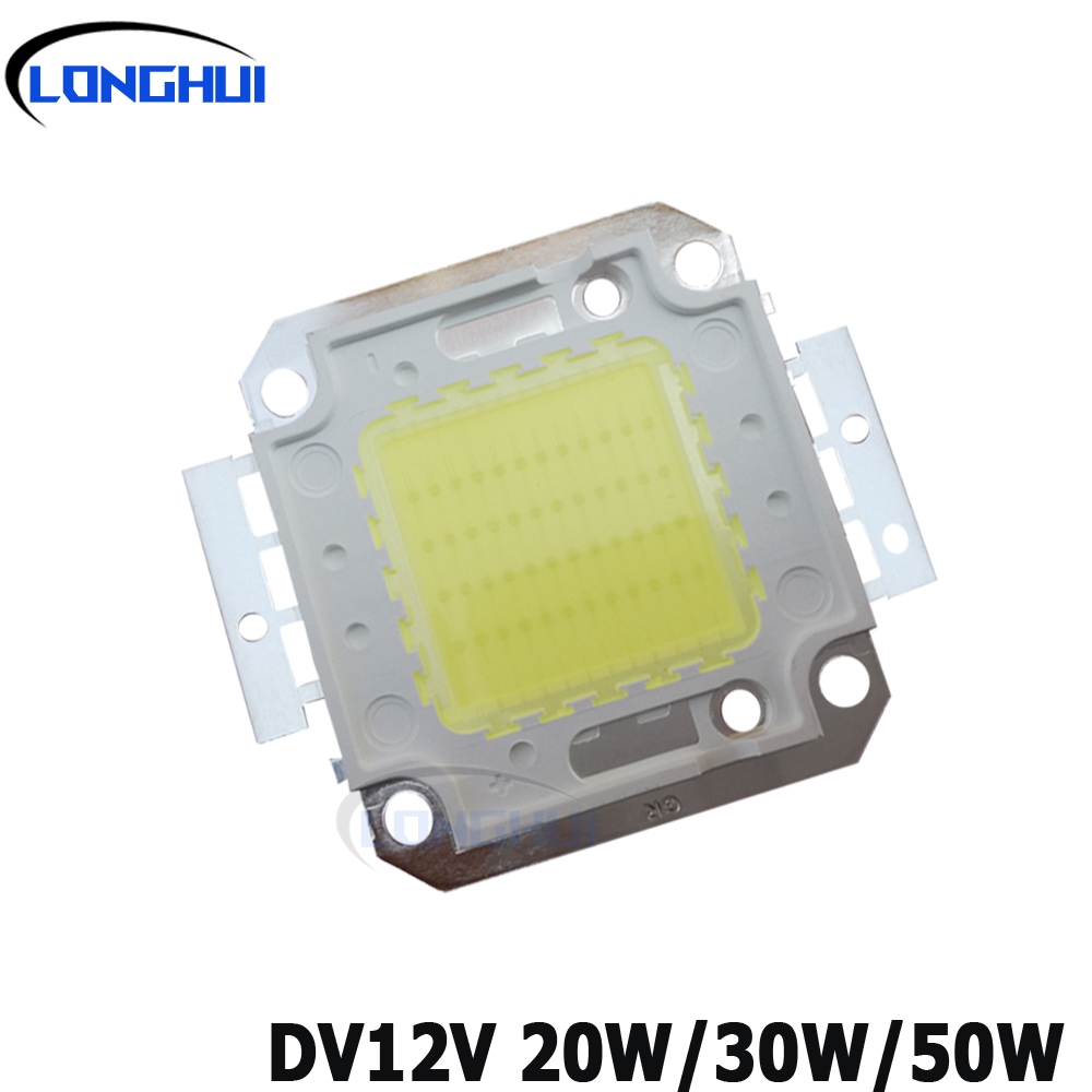 ไฟสปอตไลท์ LED DC 12V-14V 10W 12W 20W 30W 50W ชิป COB ไดโอด SMD ไม่มีไดรเวอร์ ฟลัดไลท์ สปอตไลท์ ...