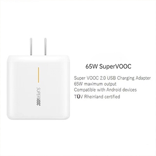 อะแดปเตอร์ชาร์จ Super VOOC 2.0 65W 65W Super VOOC 65W max | Shopee Thailand