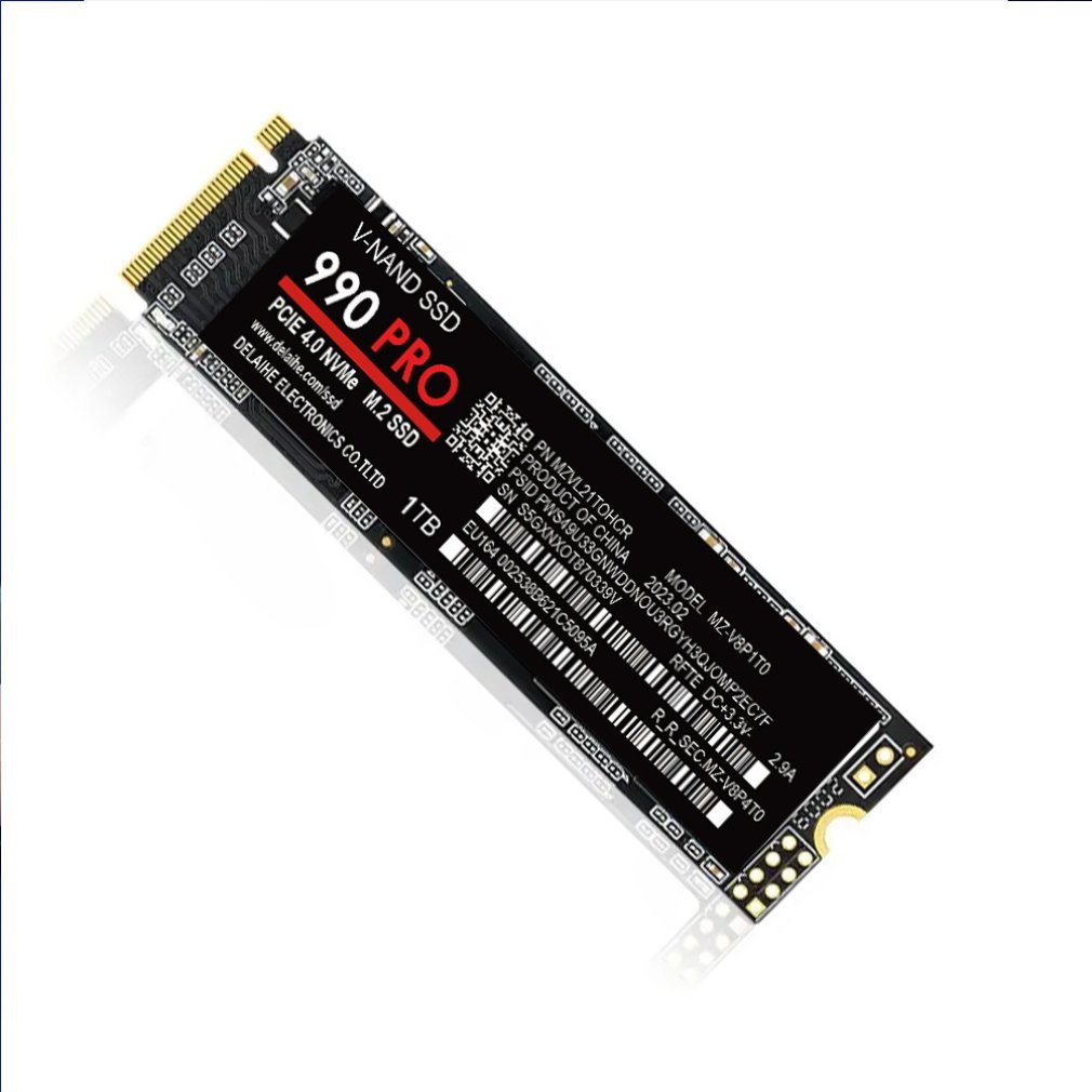 ไดรฟ์โซลิดสเตท SSD 500G 1T 2T 4TB PCIe 4.0 NVMe 990 PRO ความเร็วสูง | Shopee Thailand