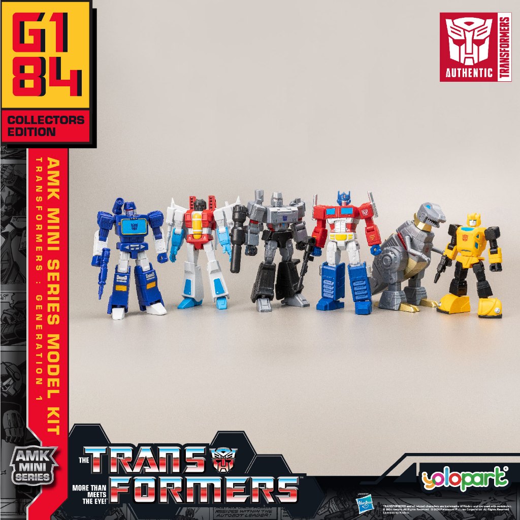 YOLOPARK AMK Mini Series Transformers : Generation One Model Kit ทราน ...