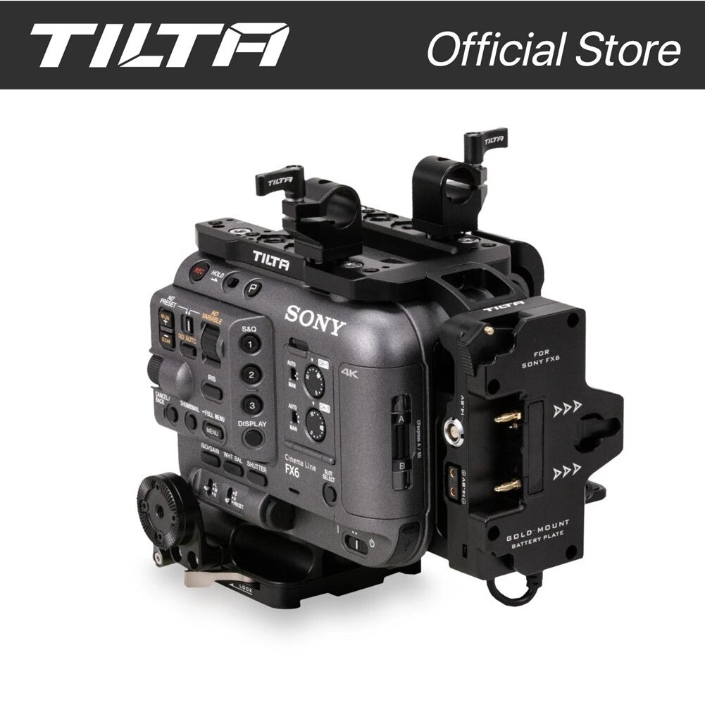 กรงกล้องขั้นสูง TILTA Sony FX6 ES-T20-B-V สําหรับ Sony FX6 | Shopee Thailand