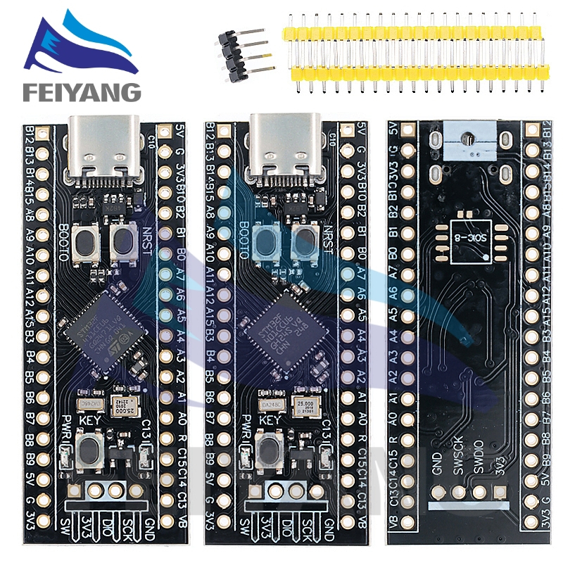 บอร์ดทดลอง STM32F401 V3.0 STM32F401CCU6 STM32F411CEU6 STM32F4 84Mhz 96KB | Shopee Thailand