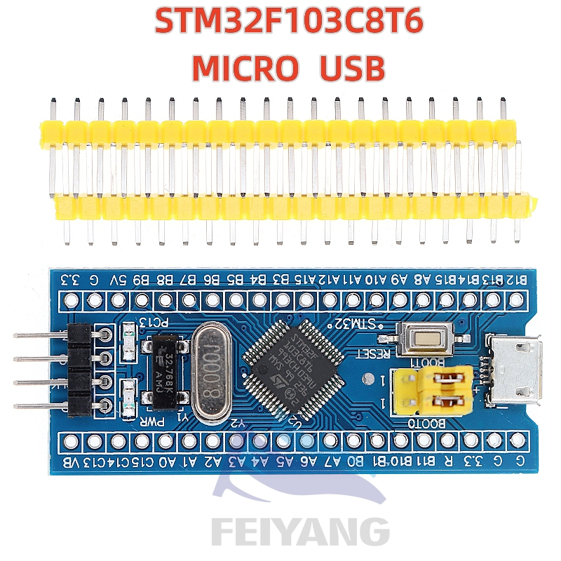 โมดูลบอร์ดไมโครคอนโทรลเลอร์ ระบบขั้นต่ํา STM32F103C6T6 STM32F103C8T6 ...