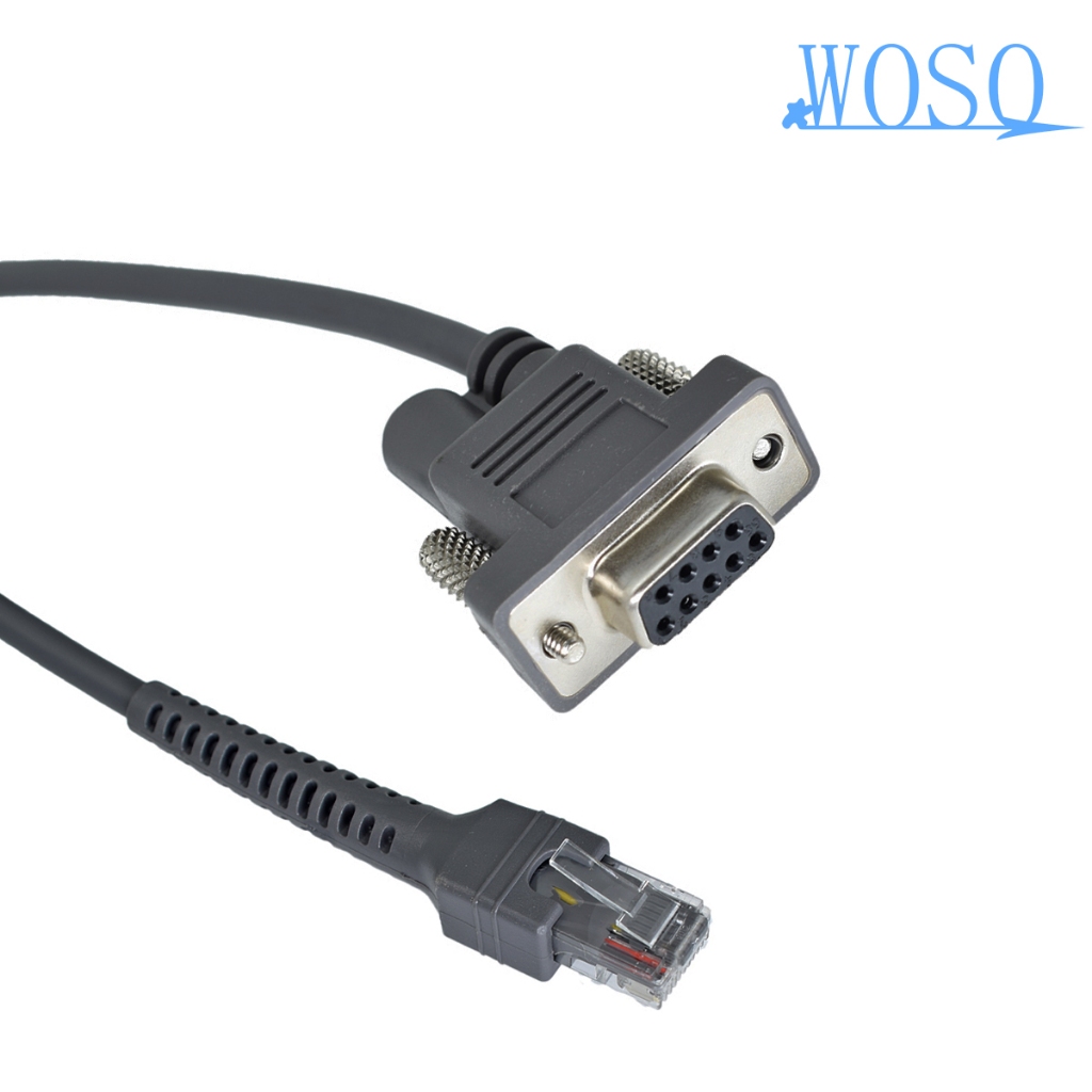 สายเคเบิลอ่านบาร์โค้ด DB9 เป็น RJ50 RS232 CBA-R01-S10PAR 2 เมตร สําหรับ Zebra | Shopee Thailand