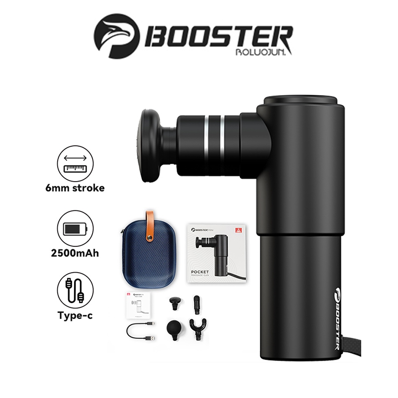 Booster MINI ปืนนวดกล้ามเนื้อ บรรเทาอาการปวด 4 ความเร็ว 2500mAh Fascia ...