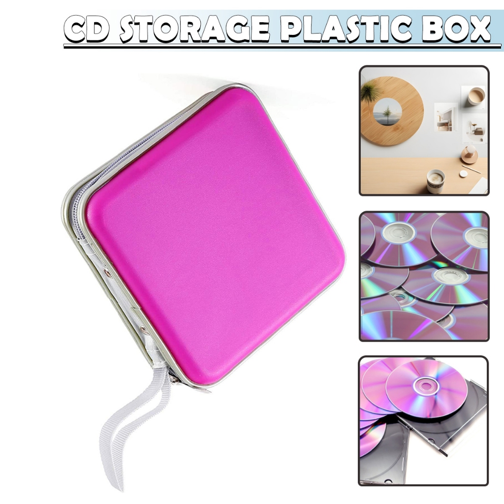 กล่องพลาสติกแข็ง สําหรับใส่แผ่น CD DVD ความจุ 40 แผ่น | Shopee Thailand
