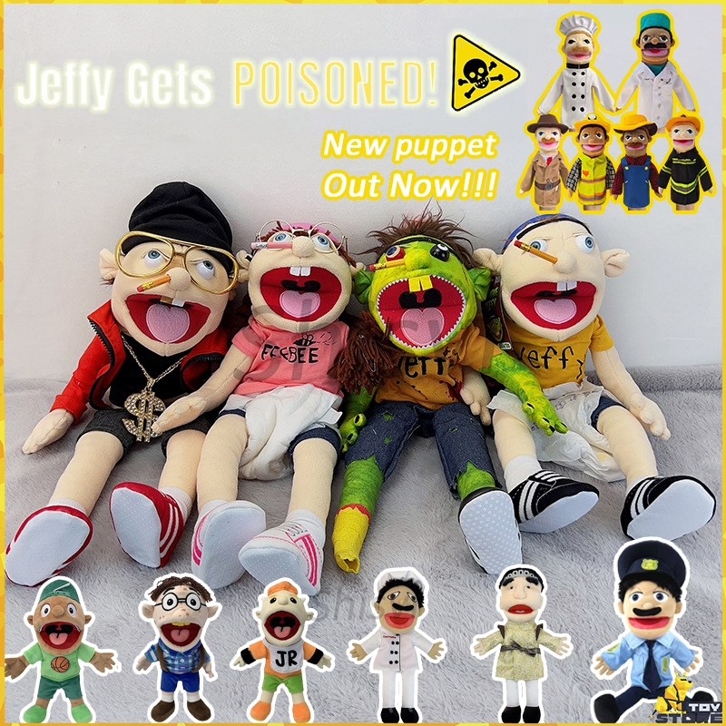 ใหม่! 2024ของเล่นตุ๊กตาหุ่นการ์ตูน Jeffy Zhu Chenglong chef pp joseph ... ใหม่! 2024ของเล่นตุ๊กตาหุ่นการ์ตูน Jeffy Zhu Chenglong chef pp joseph ...