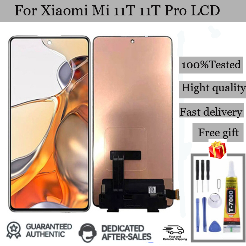 ของแท้ กรอบหน้าจอ LCD สําหรับ Xiaomi Mi 11T 11T Pro | Shopee Thailand