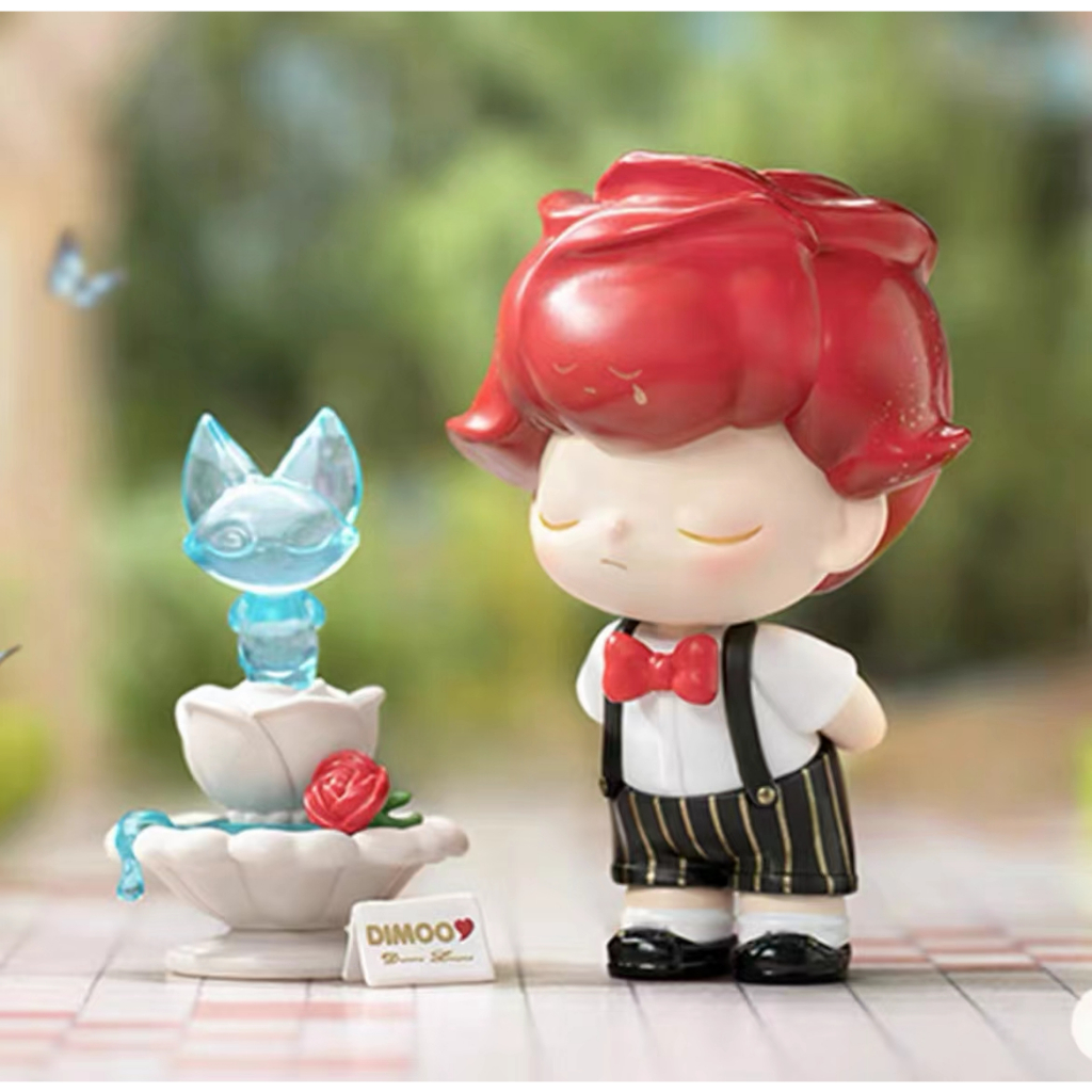 ใหม่ POPMART Bubble Matte DIMOO Date Day series กล่องสุ่ม แฮนด์เมด ...