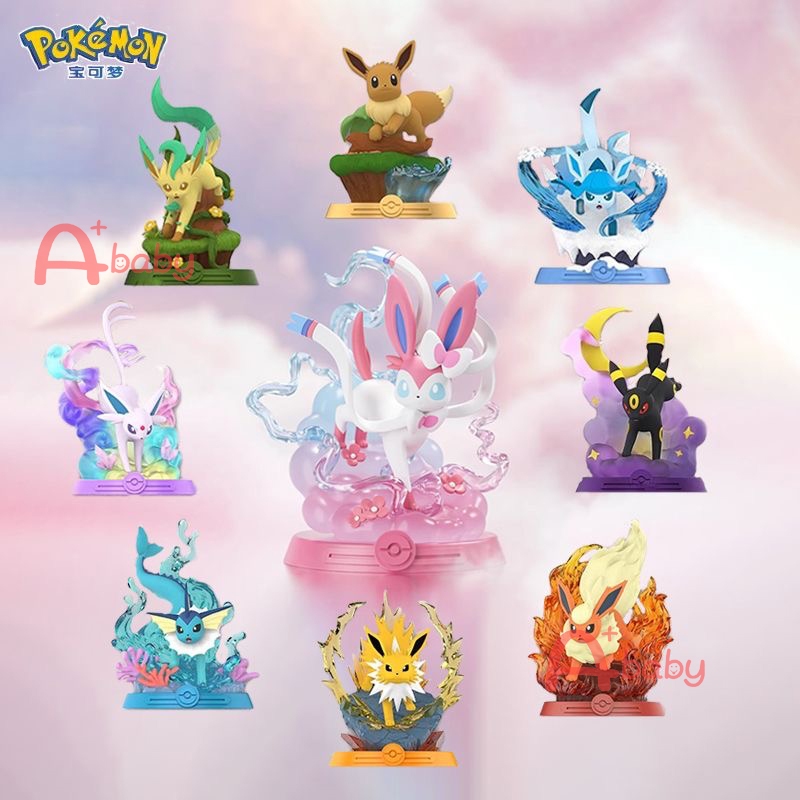 Pokemon Blind Box กล่องสุ่มโปเกม่อน (Eevee/Sylveon/Umbreon/Espeon/Glaceon/Leafeon/Flareon ...