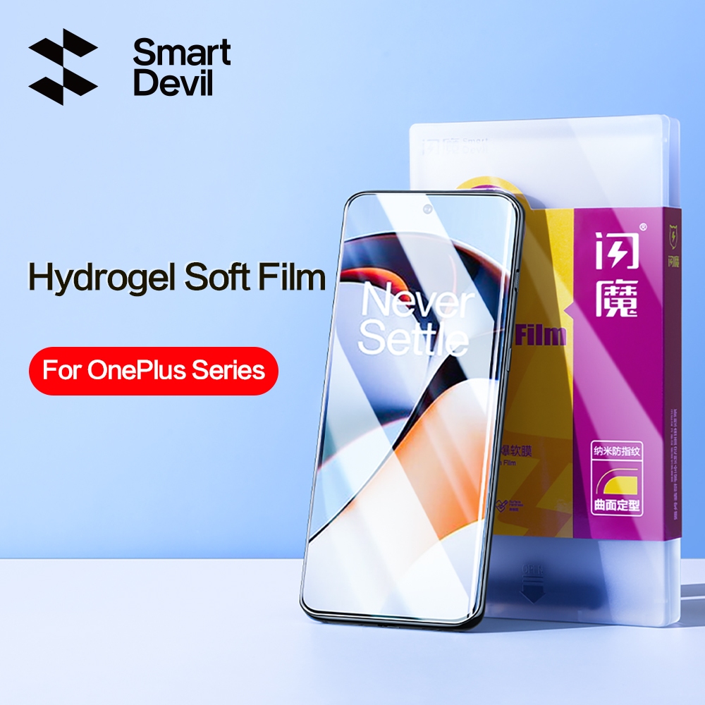 Smartdevil Hydrogel Soft Film สําหรับ OnePlus Ace 2Pro/9Pro/OnePlus 12/8/Pro เต็มหน้าจอเต็มรูป ...