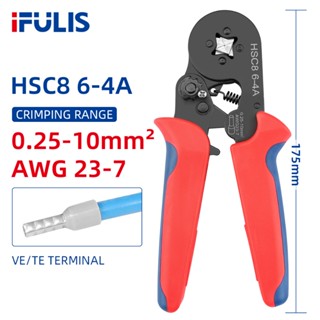 คีมย้ําหางปลา HSC8 16-4S/16-6S 16 มม.2 HSC8 6-4 10 มม.2 6-6 6 มม.2 ขนาดเล็ก สําหรับใช้ในครัว ...