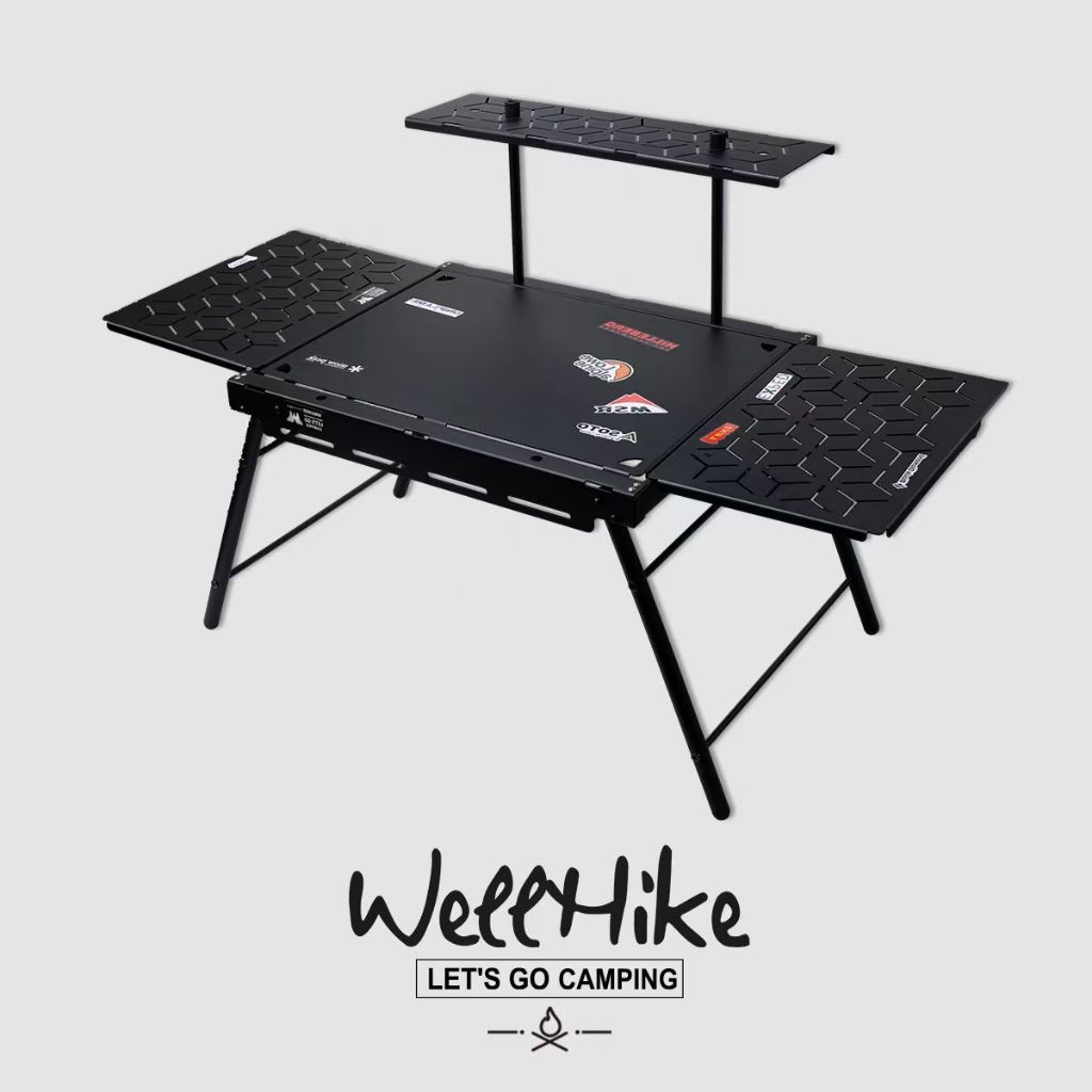 Wellhike ชั้นวางหม้อไฟ แบบโลหะ ทรงกลม พับได้ แบบพกพา สําหรับตั้งแคมป์ ปิกนิกกลางแจ้ง | Shopee ...