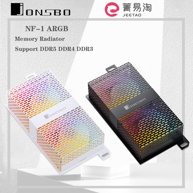 Jonsbo NF-1 โมดูลพัดลมระบายความร้อนหม้อน้ํา DDR4 DDR5 ARGB NF-1 ...