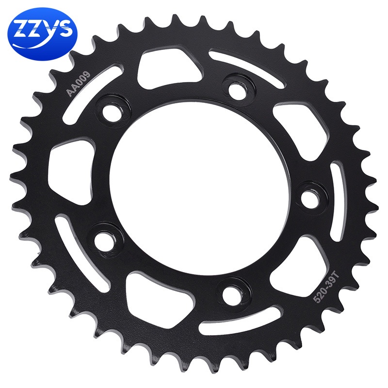 520-39t 43T 46T Carburized เหล็กเฟืองด้านหลังสําหรับ Ducati 797 821 Monster 800 1100 Scrambler ...