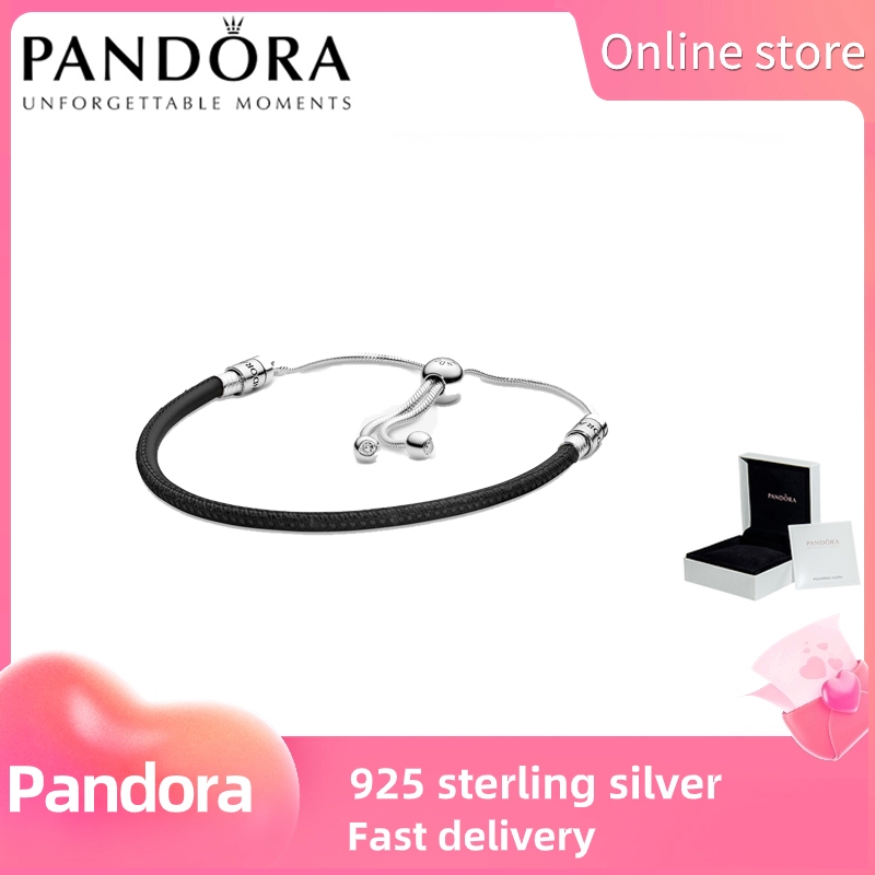 100% ของแท้ เงินสเตอร์ลิง S925 PANDORA [ 597225 CBK]การขายสุดท้าย ...