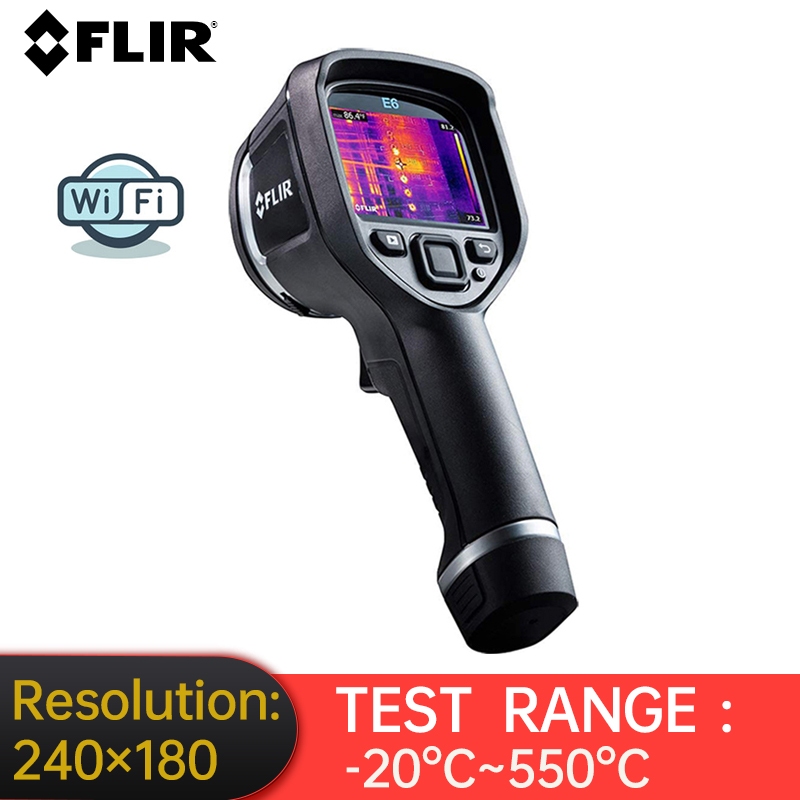 Flir กล้องถ่ายภาพความร้อน E4 E5 E6 E8-XT หน้าจอ 3 นิ้ว พร้อมช่วงอุณหภูมิ MSX | Shopee Thailand
