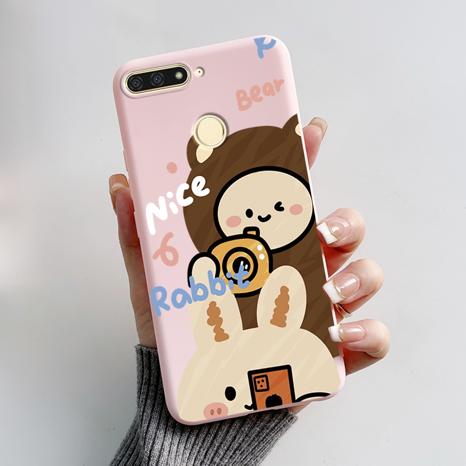 เคสโทรศัพท์มือถือ ซิลิโคนนิ่ม ลายเจลลี่น่ารัก สําหรับ Huawei Y6 Prime ...