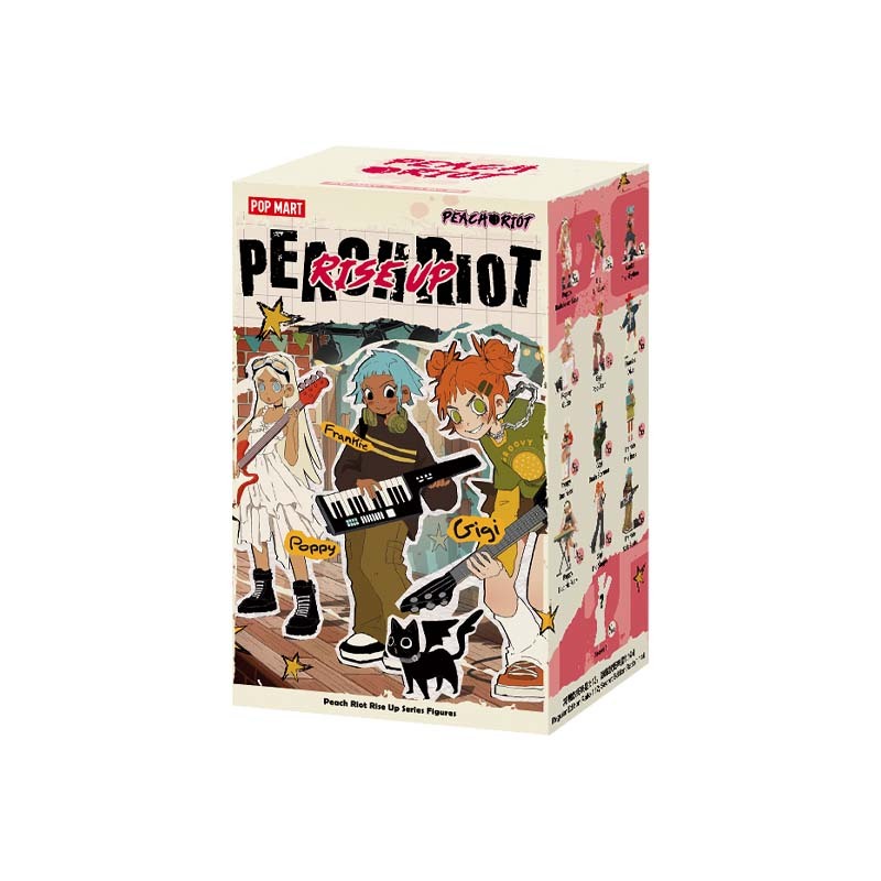 ของแท้ POPMART Peach Riot Rise Up Series BLIND BOX สุ่ม/ยืนยัน ของขวัญ ...
