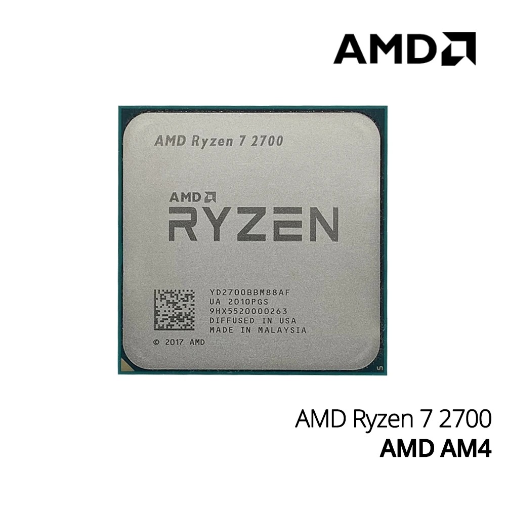 Amd Ryzen 7 2700 R7 2700 3.2 GHz ใช้ GAMING Zen + 0.012 แปดแกน Sixteen ...