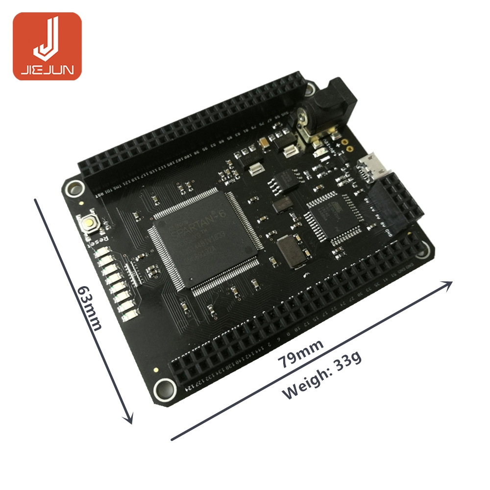 บอร์ดพัฒนา Mojo V3 FPGA Spartan6 เป็นที่รองรับ arduinoFPGA | Shopee Thailand