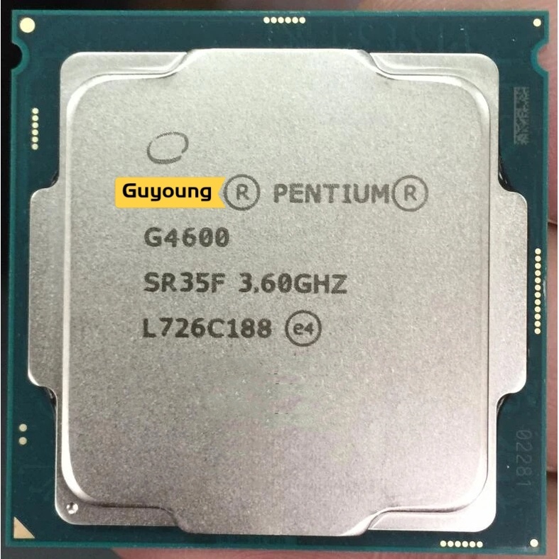 Yzx Pentium G4600 โปรเซสเซอร์ CPU แกนคู่ 3.6 GHz 3M 51W LGA 1151 | Shopee Thailand
