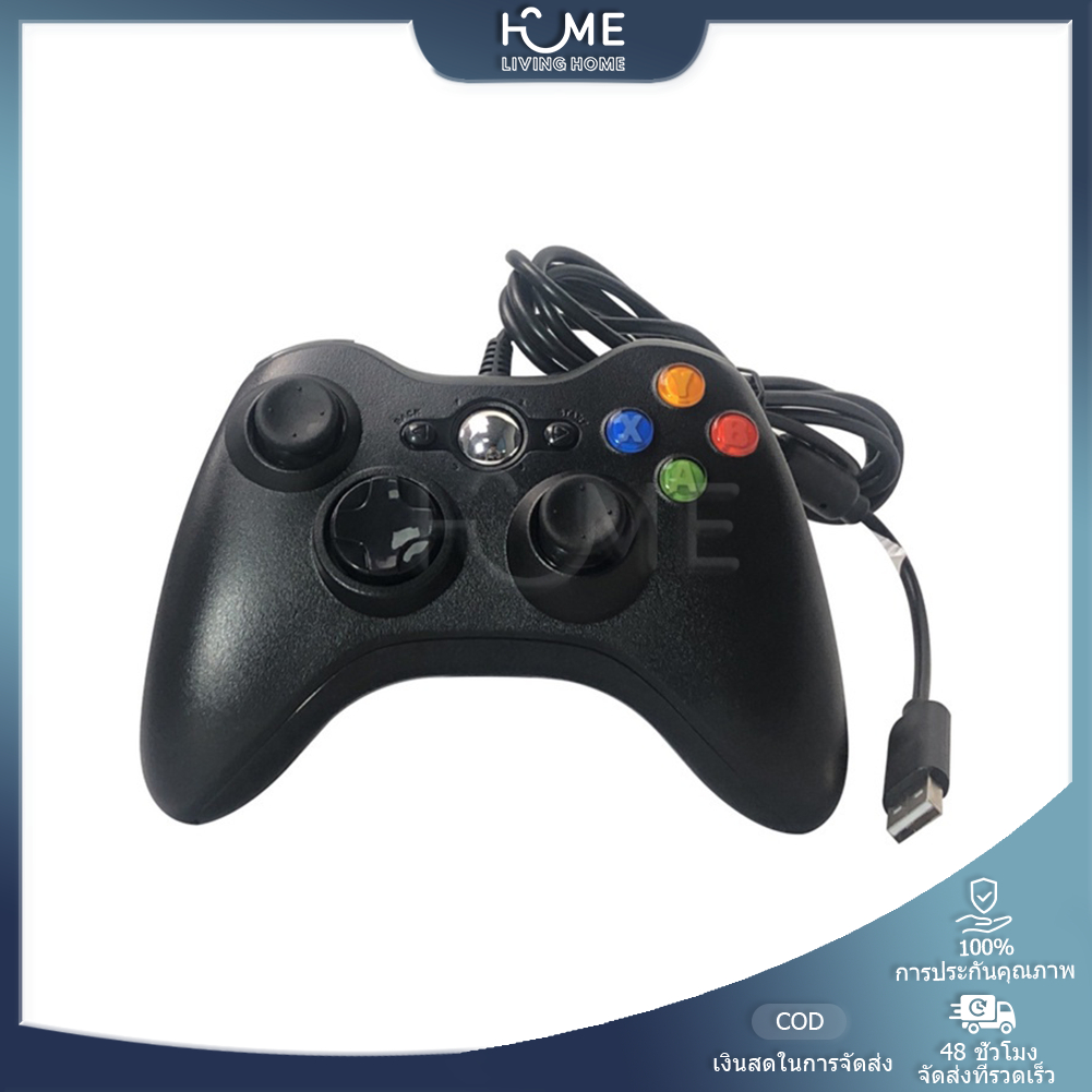 Wired Controller Gamepad USB Game Joystick Handle for Windows PC ...