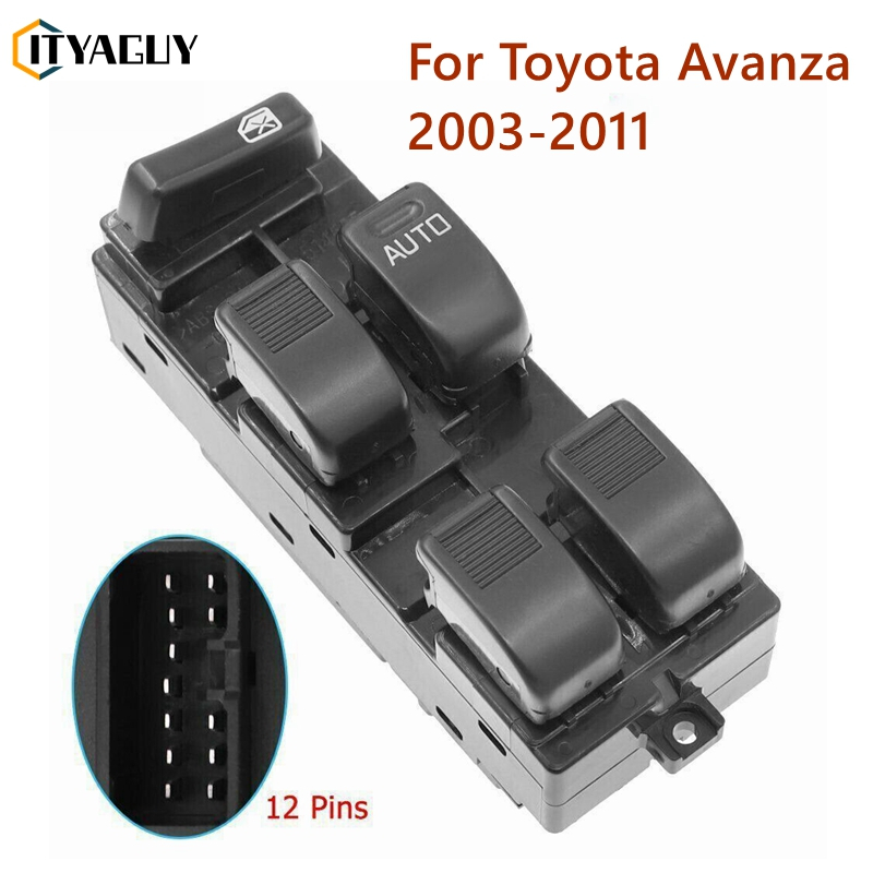84820-B0010ไฟฟ้ากระจกหน้าต่างสวิทช์ B0010 84820เหมาะสำหรับ Toyota ...