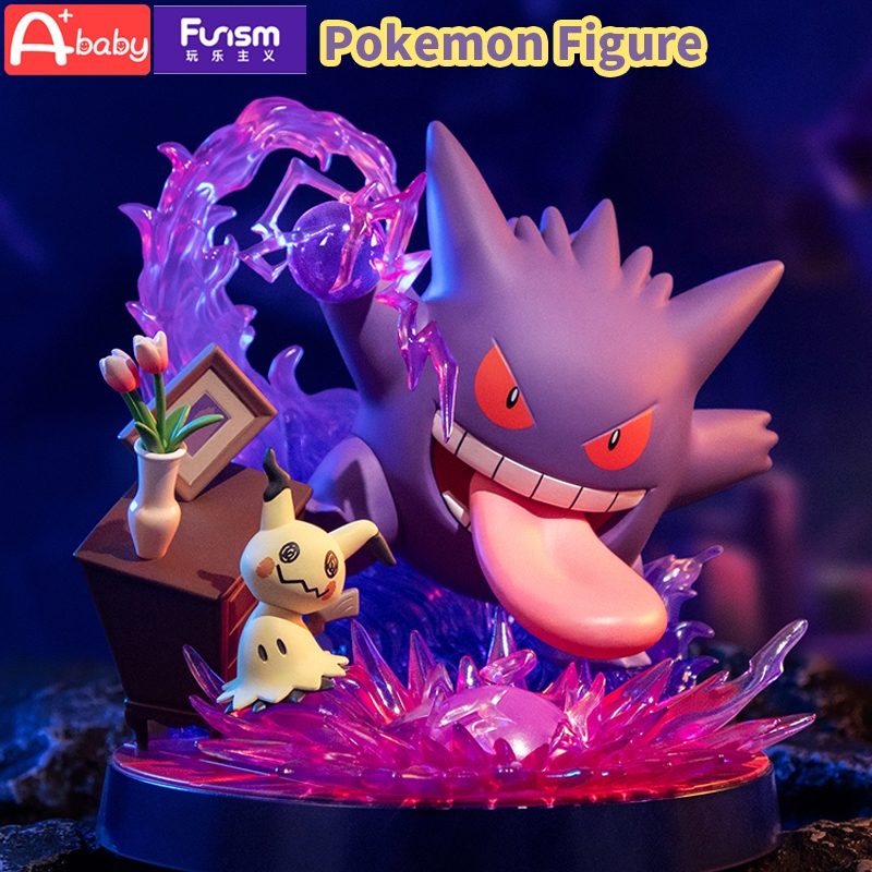 Pokemon Figure(Gengar&Minikyu) ของเล่น ของขวัญวันเกิด | Shopee Thailand