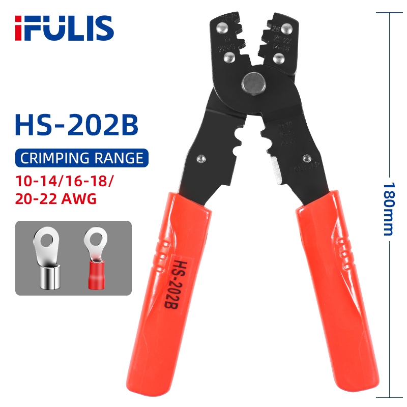 Hs-202b คีมตัดสายไฟ อเนกประสงค์ ช่วง 0.25-2.5 มม.2 7 นิ้ว HS-202D ...