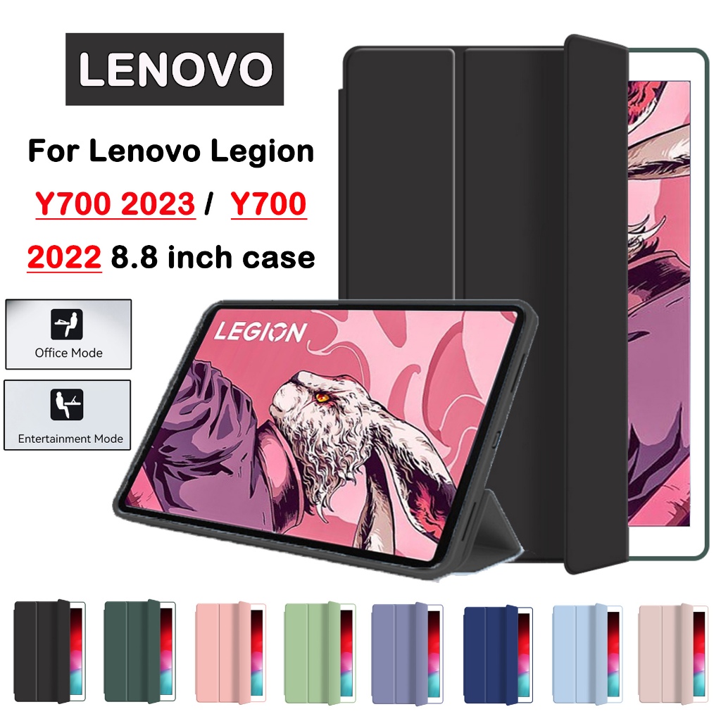 เคสแท็บเล็ตหนังนิ่ม ฝาพับ ลายรังผึ้ง คุณภาพสูง สําหรับ Lenovo Legion Y700 8.8 นิ้ว 2022 2023 ...