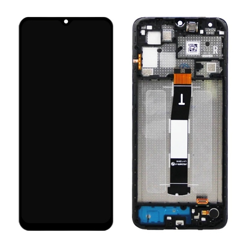 อะไหล่หน้าจอสัมผัสดิจิทัล LCD แบบเปลี่ยน สําหรับ Xiaomi Redmi 12C LCD ...
