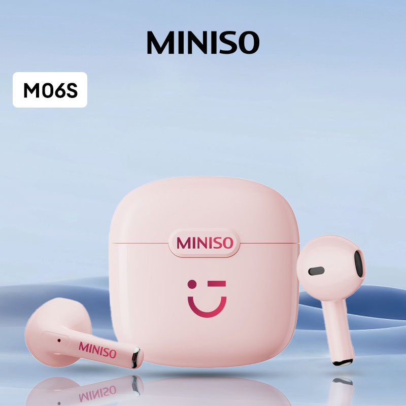 หูฟังบลูทูธ 5.3 Miniso M06 TWS HD คุณภาพเสียงเพลง สําหรับเล่นเกม ...