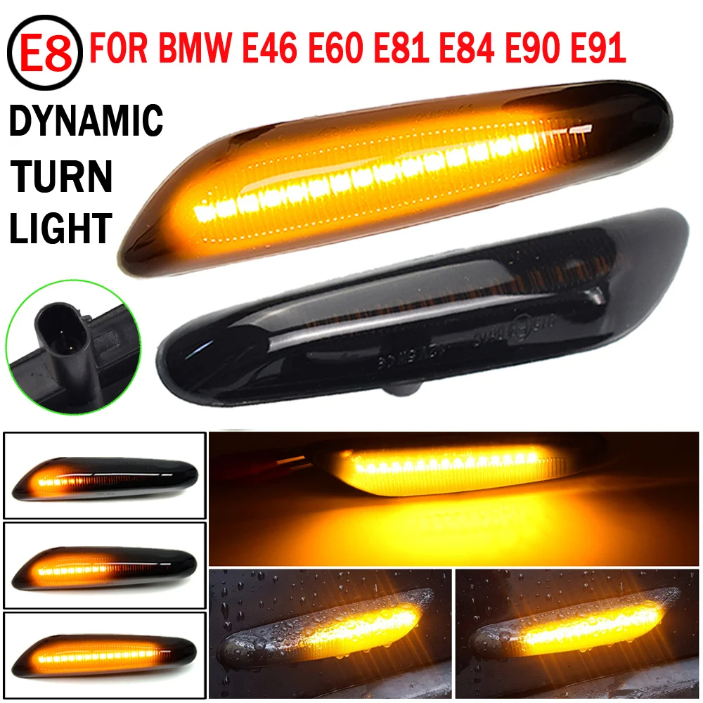 ไฟเลี้ยว LED กระพริบ สําหรับ BMW X3 E83 X1 E84 X5 X53 E60 E61 E46 E81 E82 E90 E92 E87 E88 ...