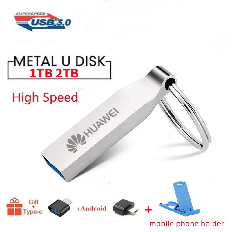 Huawei แฟลชไดรฟ์ USB 3.0 ความเร็วสูง 2TB 1TB 256GB 128GB 64GB 32GB 1GB ...
