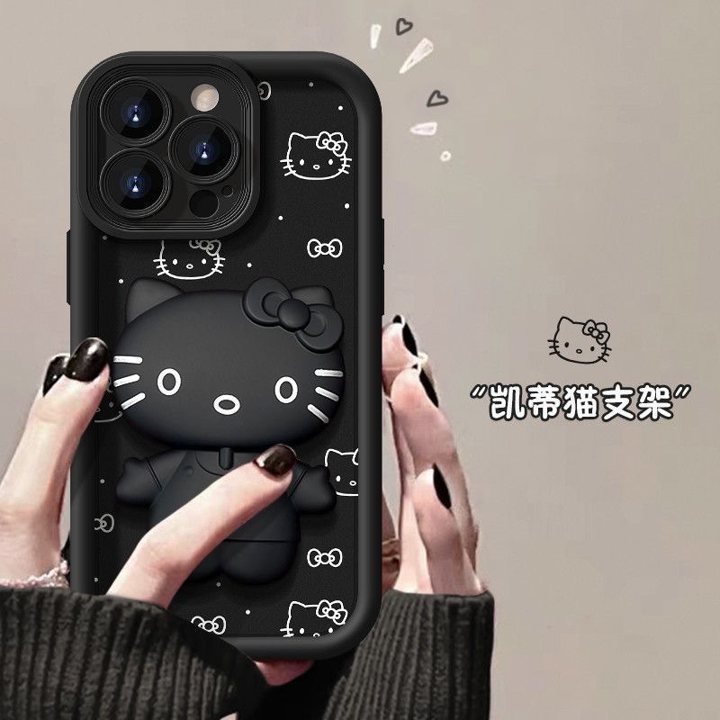 เคส For Iphone 6 6s 6 Plus 6s Plus 7 8 Se2 Se 2020 7 Plus 8 Plus X Xs Xr การ์ตูนแมวน่ารักบวก