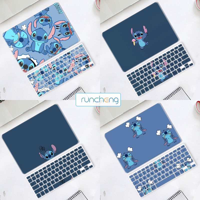 สีฟ้าน่ารักสวยงาม Stitch ออกแบบ 2022 MacBook Air 13.6 นิ้ว M2 A2681 Pro ...